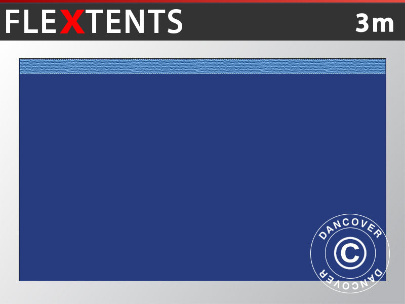 FleXtents Sidewall 3m Dark Blue – Buy online at Dancover