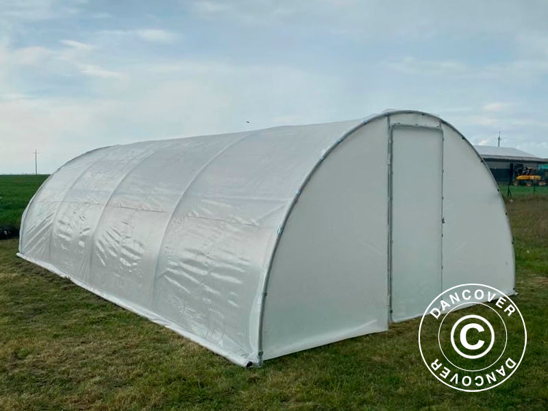 Cover for Polytunnel Greenhouse 4x8 m, 150 Mic, Translucent ONLY 2 PCS